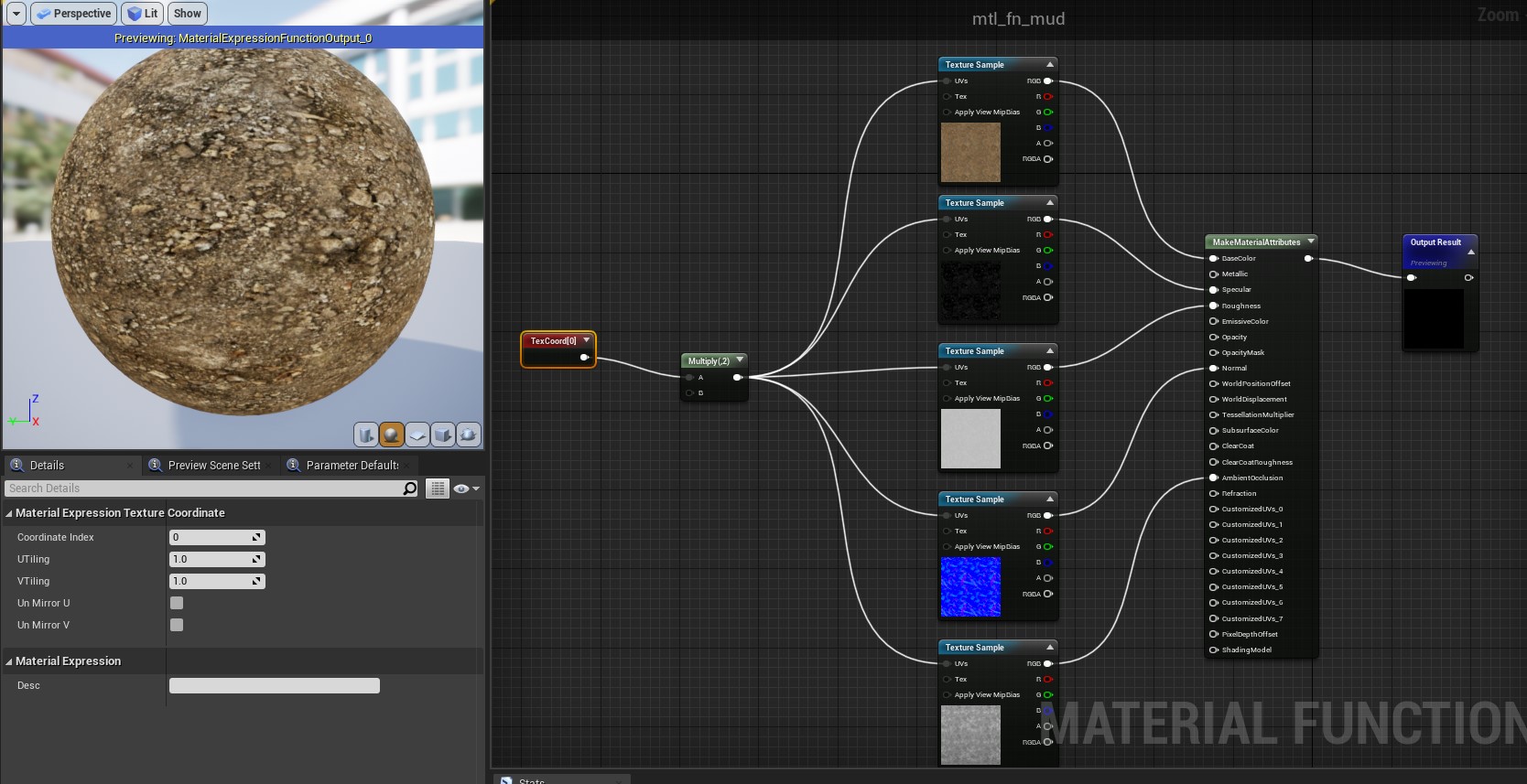Unreal Engine Material Nodes Oded Maoz Erell S Cg Log